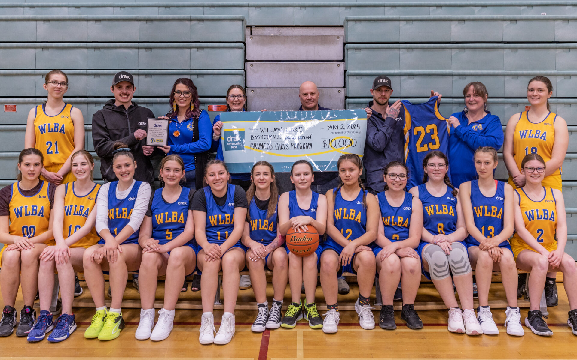 Drax donates $10,000 to Williams Lake Basketball Association to support ...