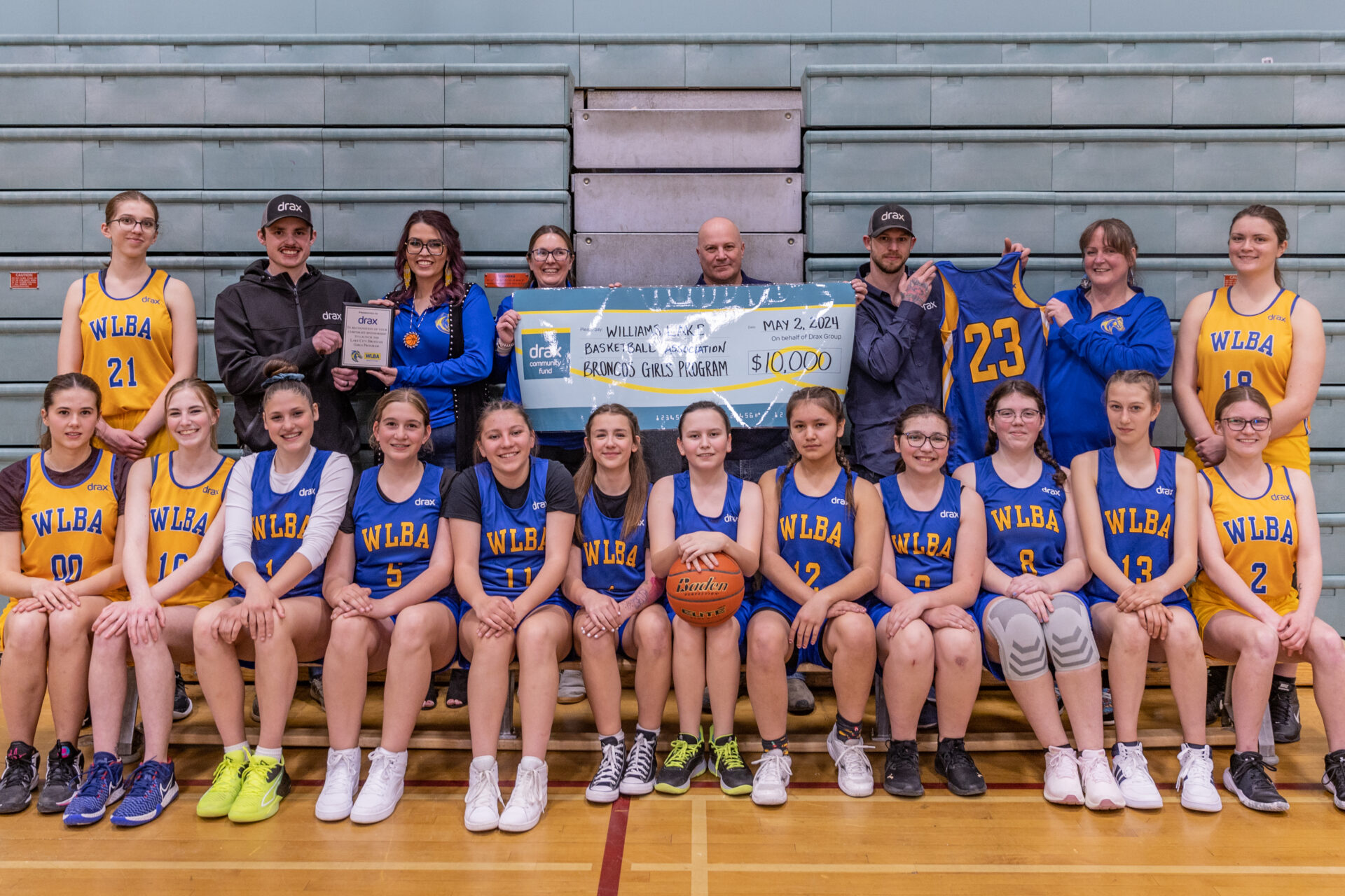 Drax donates $10,000 to Williams Lake Basketball Association to support ...