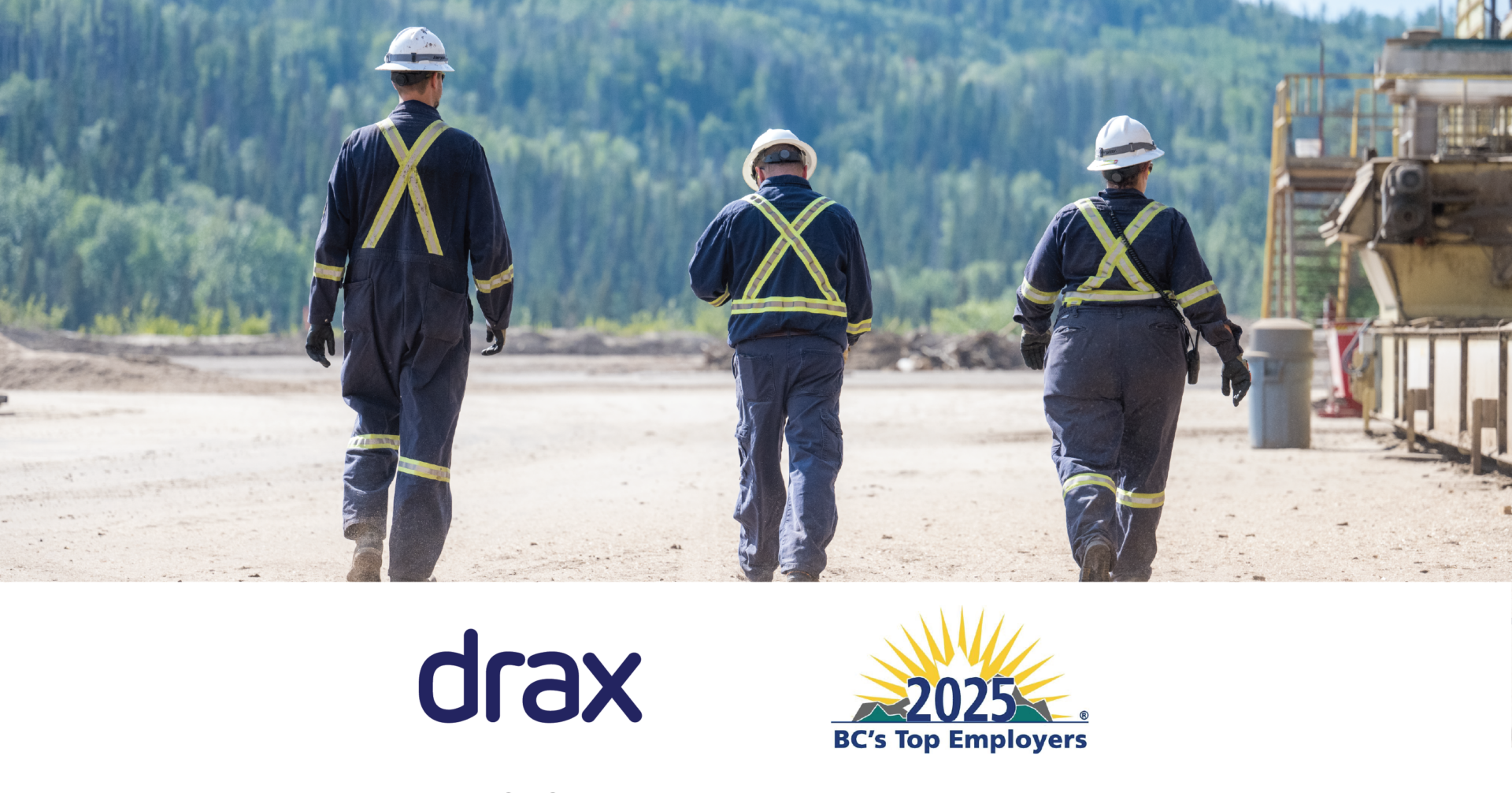 Drax receives Top Employer award for 2025 - Drax Canada