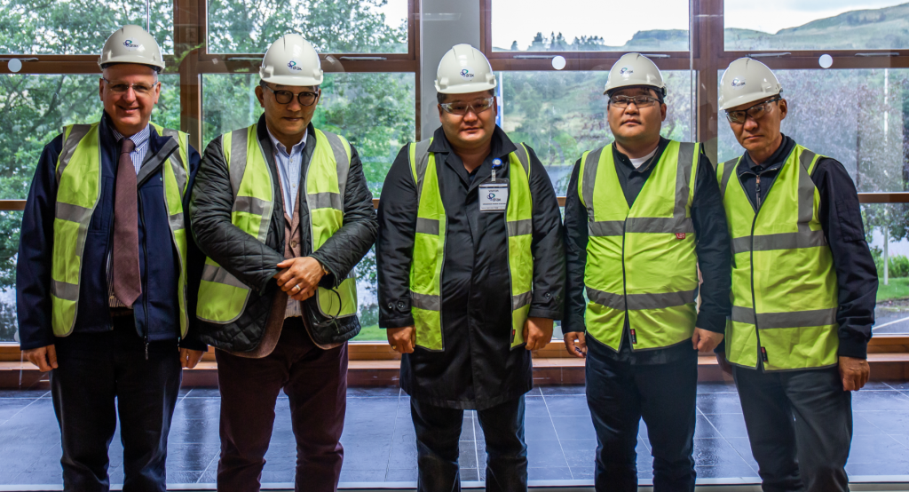 Mongolian Ambassador visits Cruachan Power Station - Drax UK