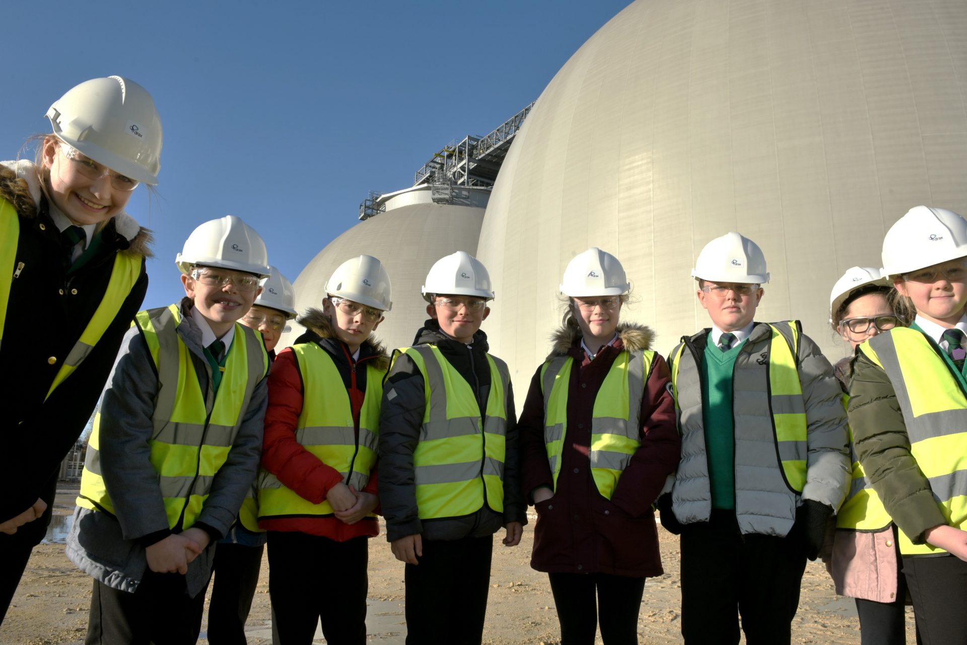 Airedale Junior School visits Europe's biggest carbon saving project ...
