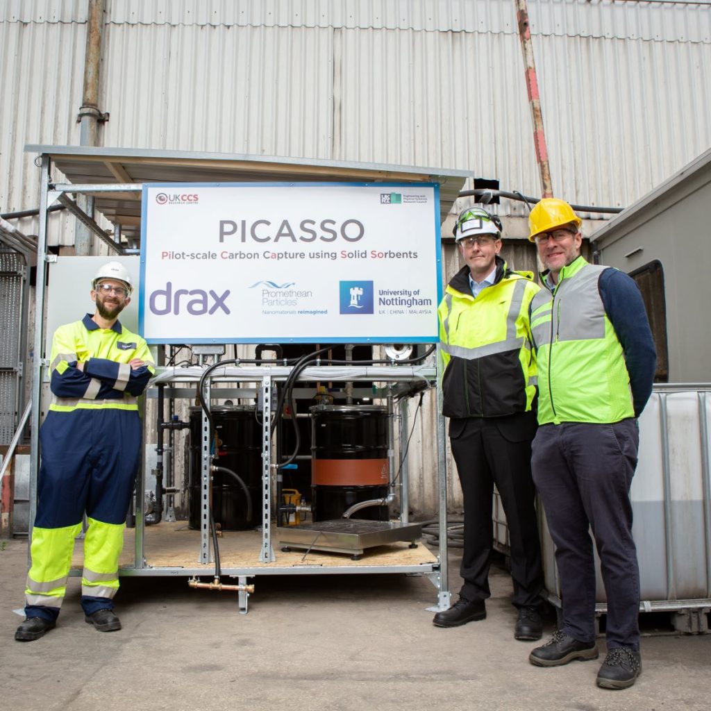 Drax to pilot more pioneering new carbon capture technology - Drax UK