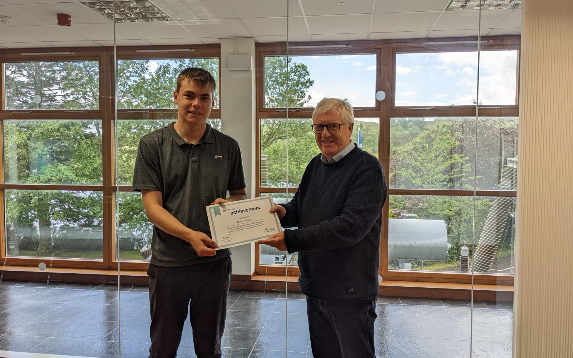 Drax boosts education and skills with work experience placements - Drax UK