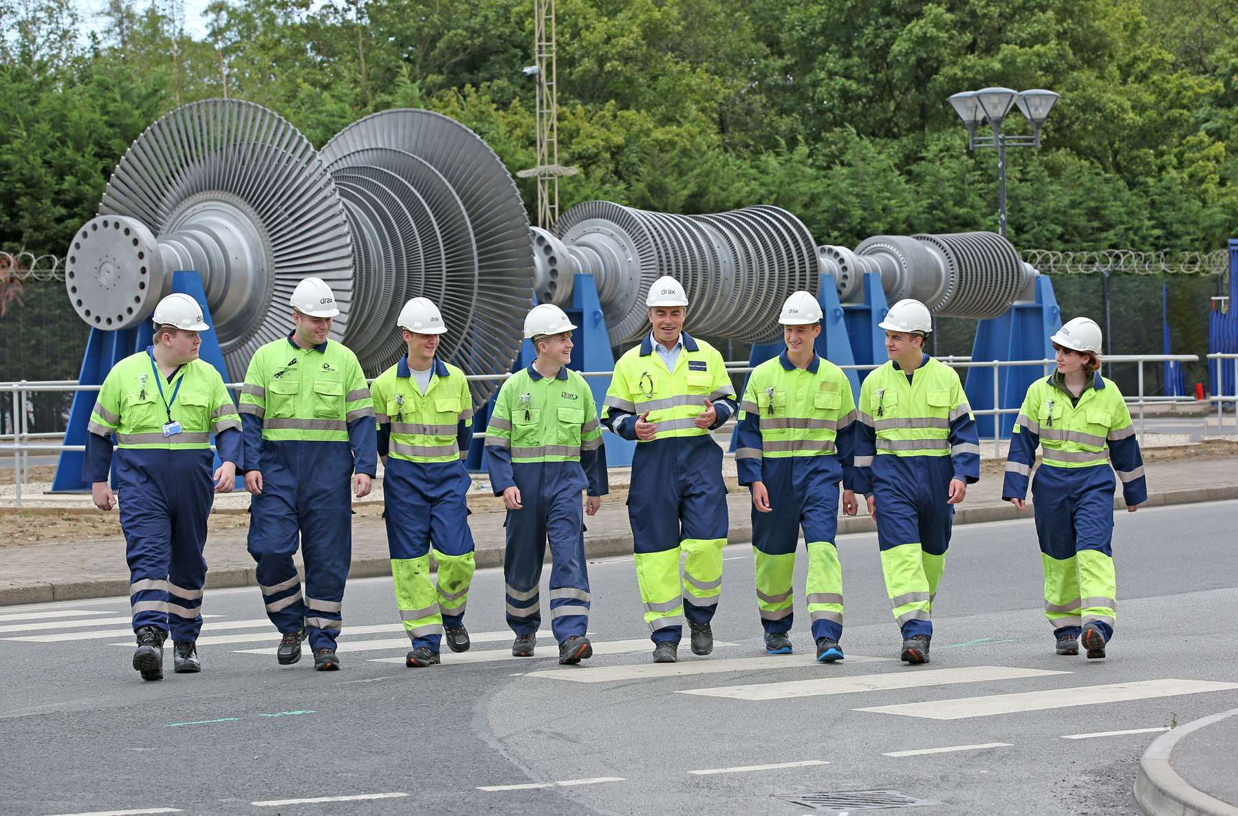 'Renewable energy apprentices' kickstart careers at Drax - Drax UK