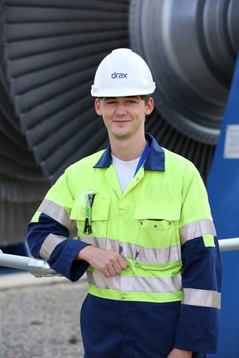 'Renewable energy apprentices' kickstart careers at Drax - Drax UK