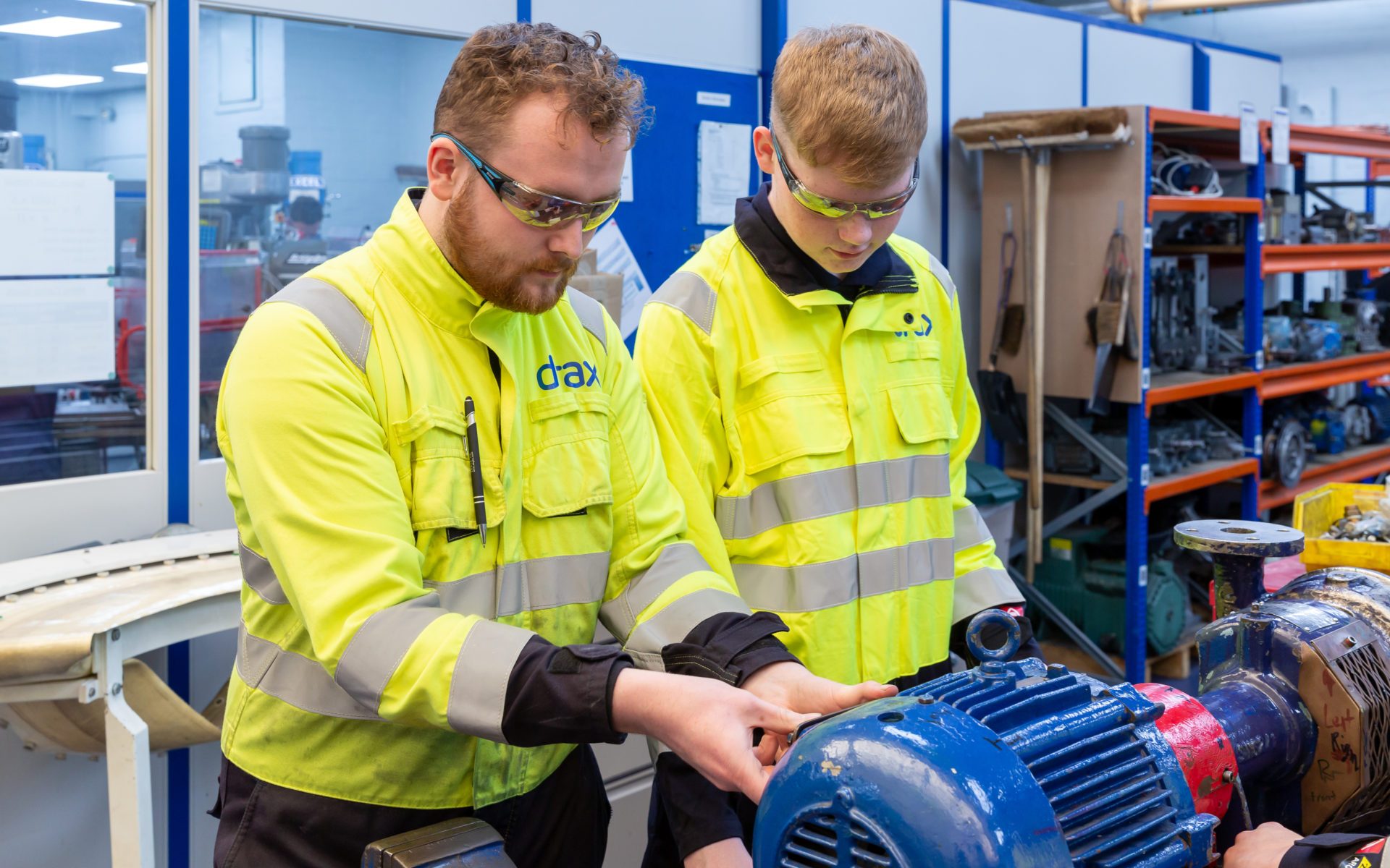 'Renewable energy apprentices' kickstart careers at Daldowie Fuel Plant - Drax UK