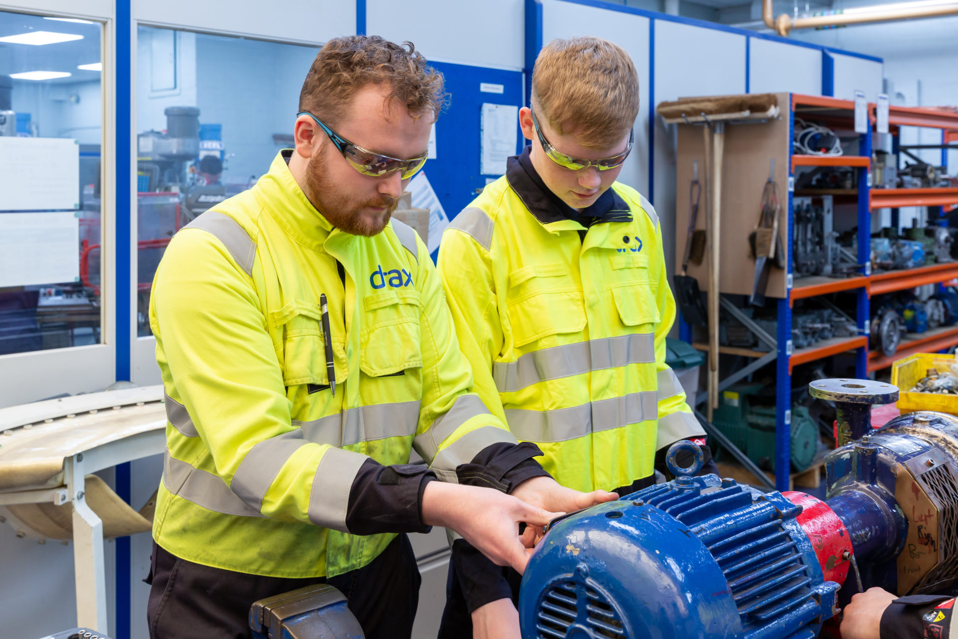 'Renewable energy apprentices' kickstart careers at Daldowie Fuel Plant - Drax UK