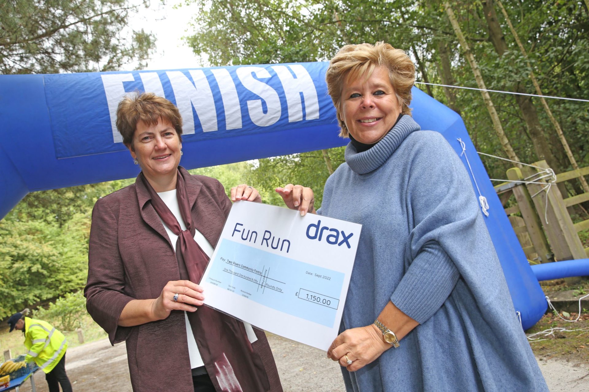 Drax employees raise £2,000 for food banks - Drax UK