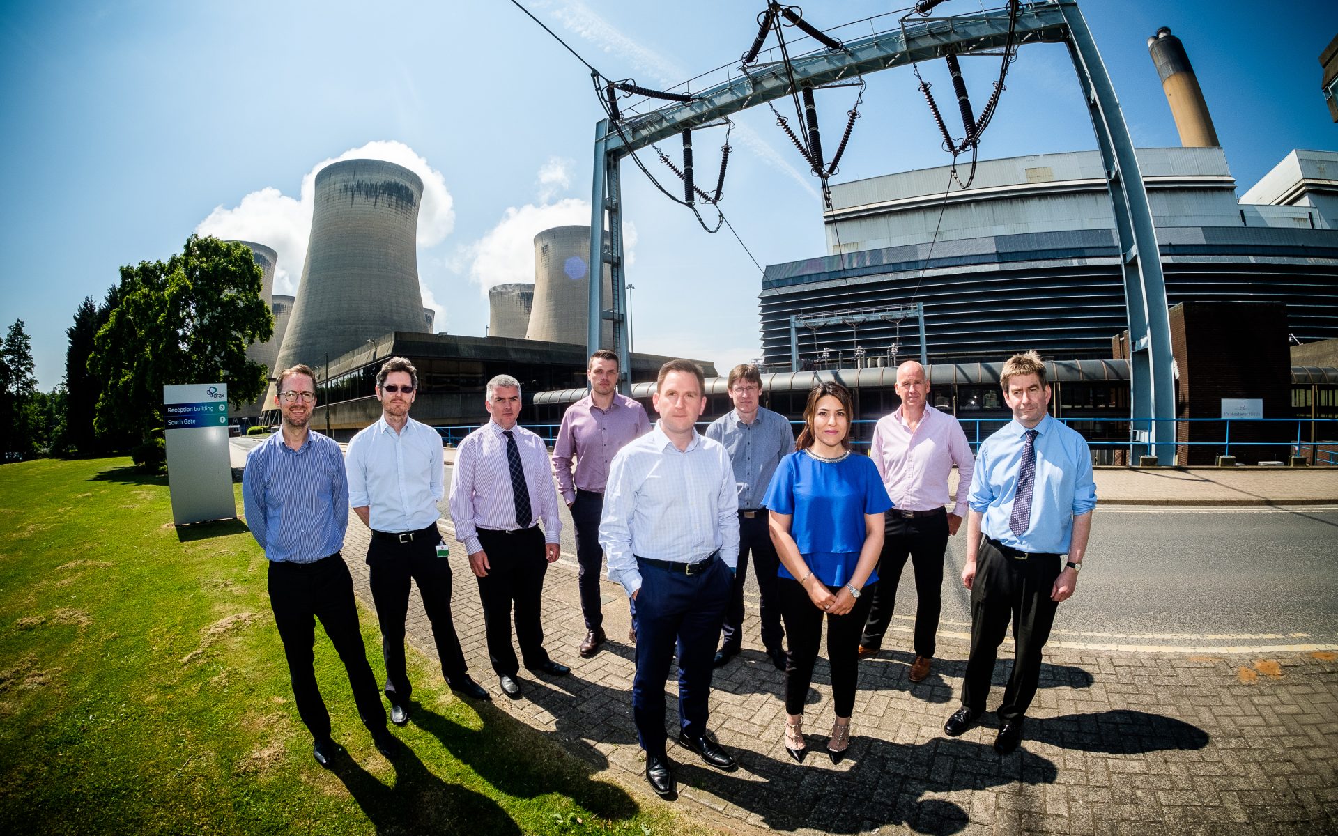 Government Carbon Capture and Storage Team visits Drax Power Station - Drax US