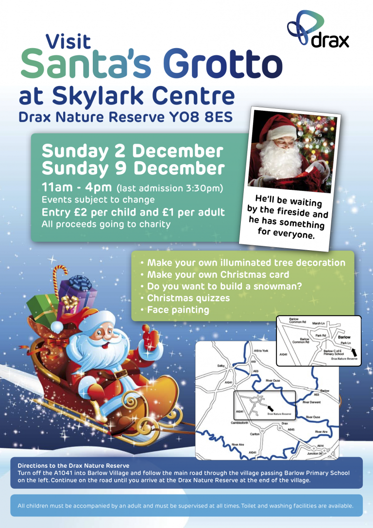 Santa to visit Drax as Christmas countdown begins - Drax US