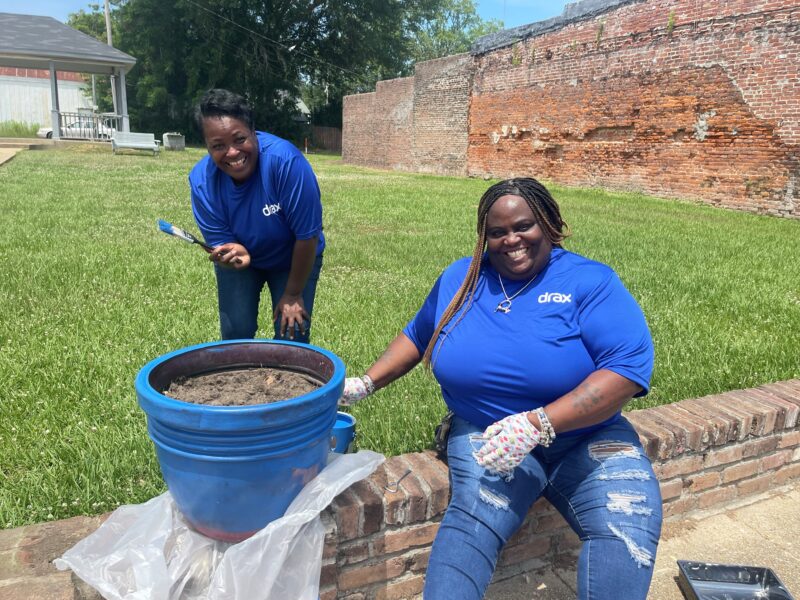 Drax and Gloster Chamber team up to beautify Main Street - Drax Global