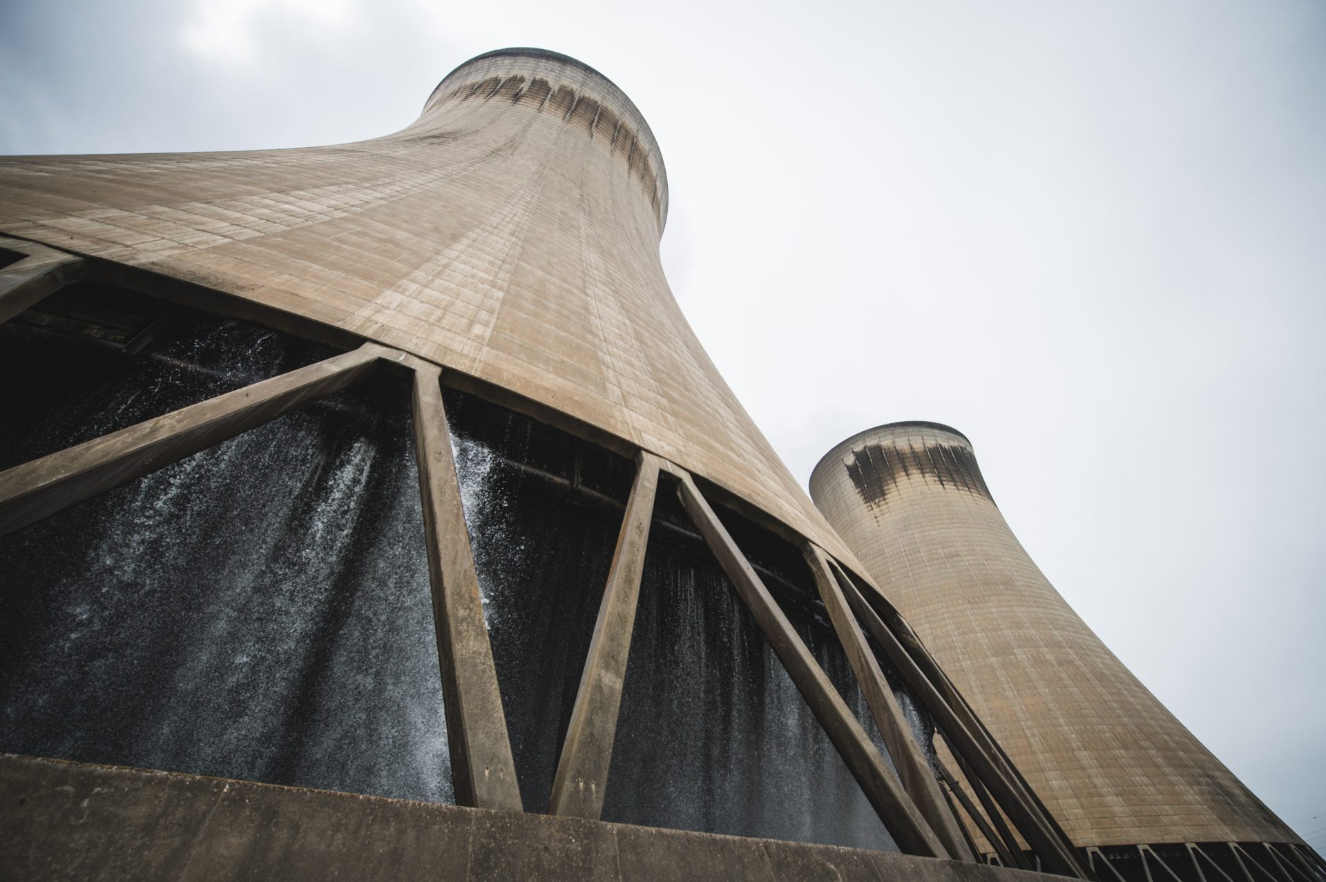 Inside Nuclear Cooling Tower