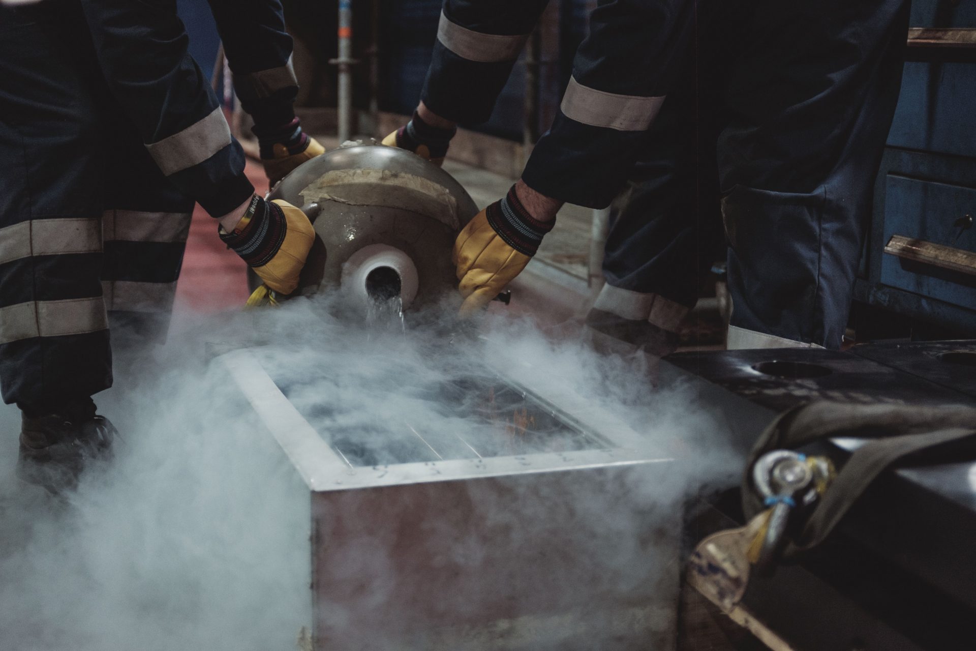 Inside the machine shop - Drax Global