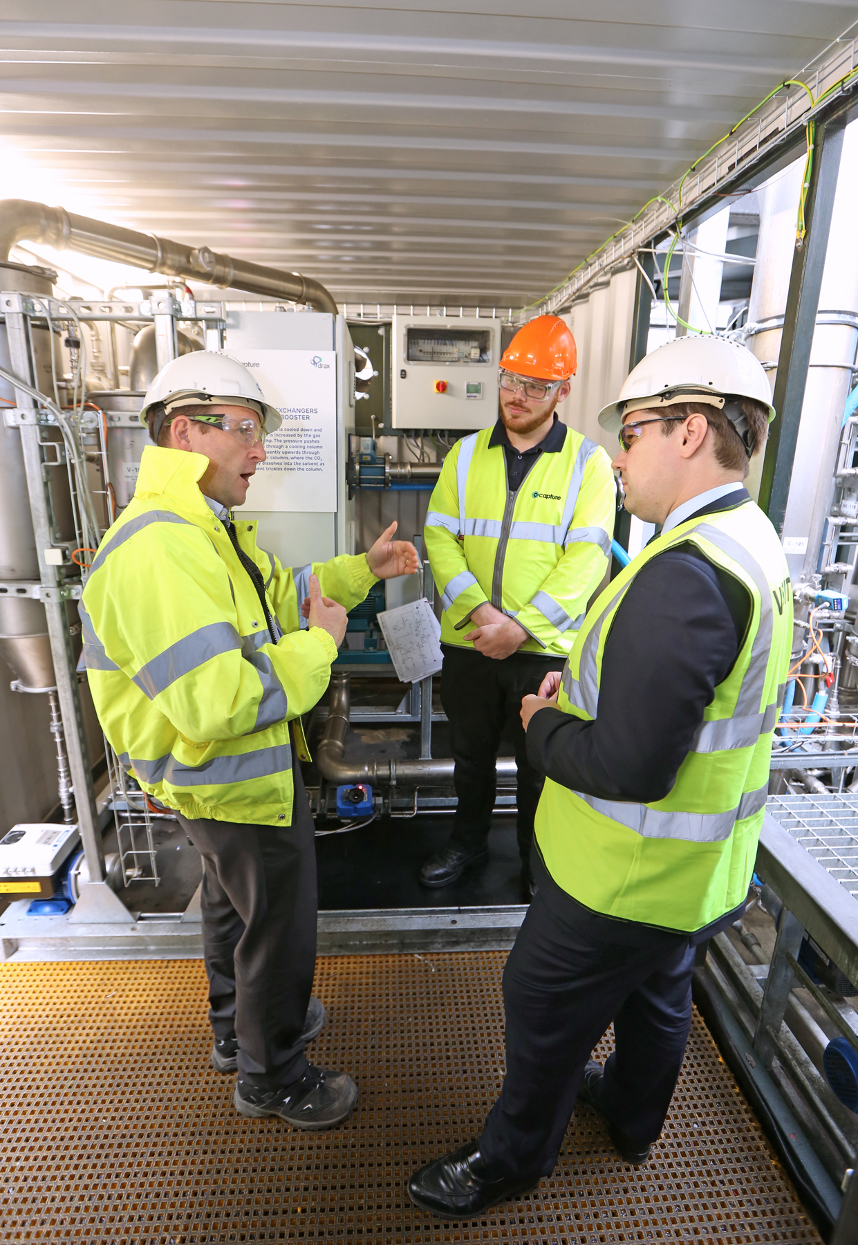 Treasury Minister Robert Jenrick visits groundbreaking bioenergy carbon ...