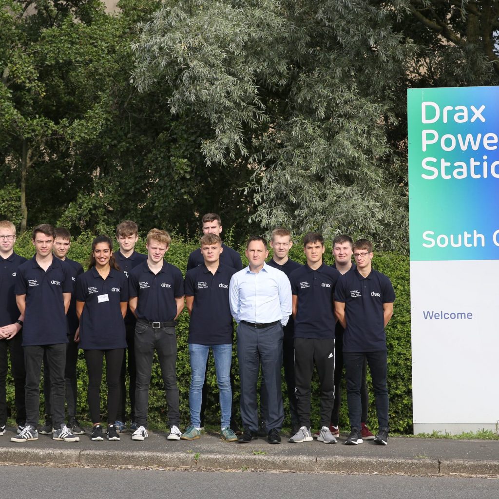 Drax more than doubles its apprentice intake - Drax Global
