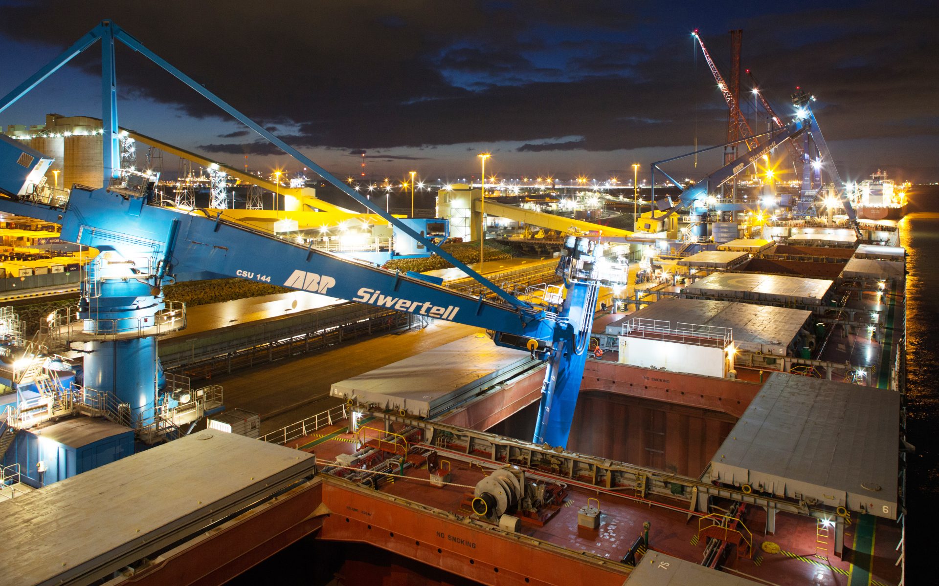 Drax's largest biomass shipment arrives at the UK's biggest biomass ...