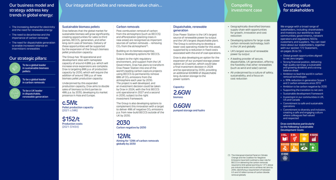Business model - Drax Global