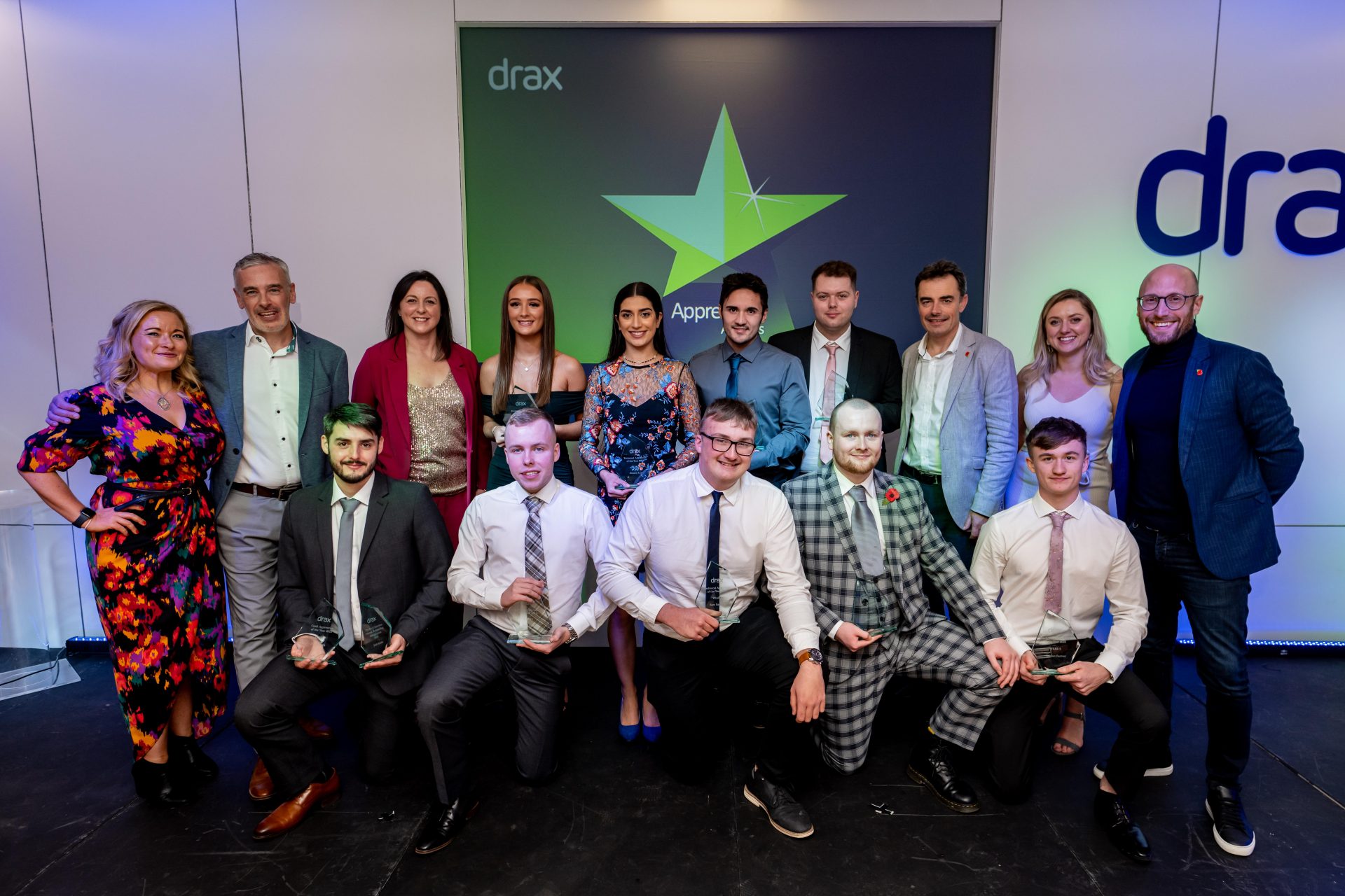 Young apprentice stars shine at Drax awards - Drax Global