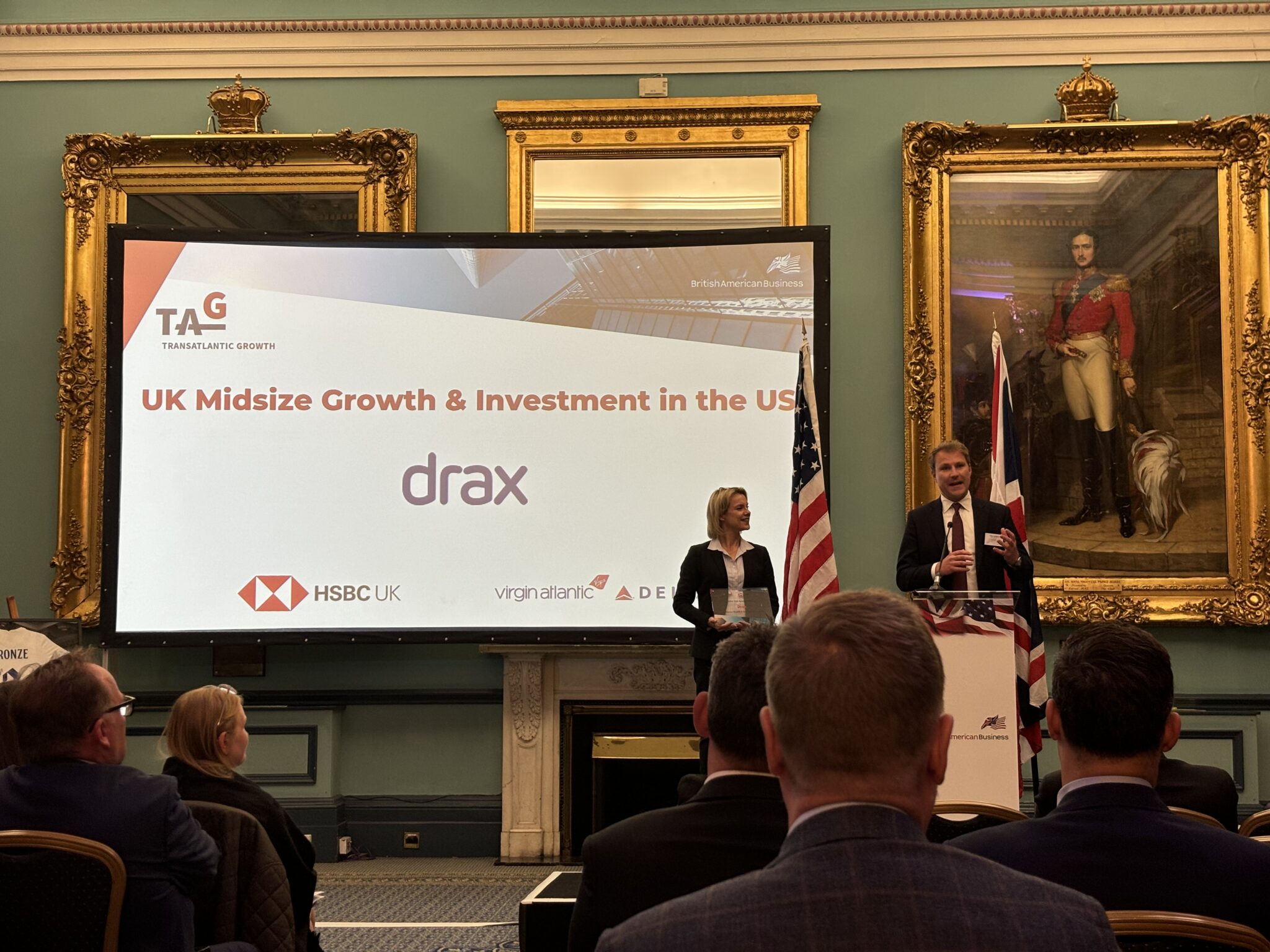 Drax wins BritishAmerican Business Transatlantic Growth Award - Drax Global