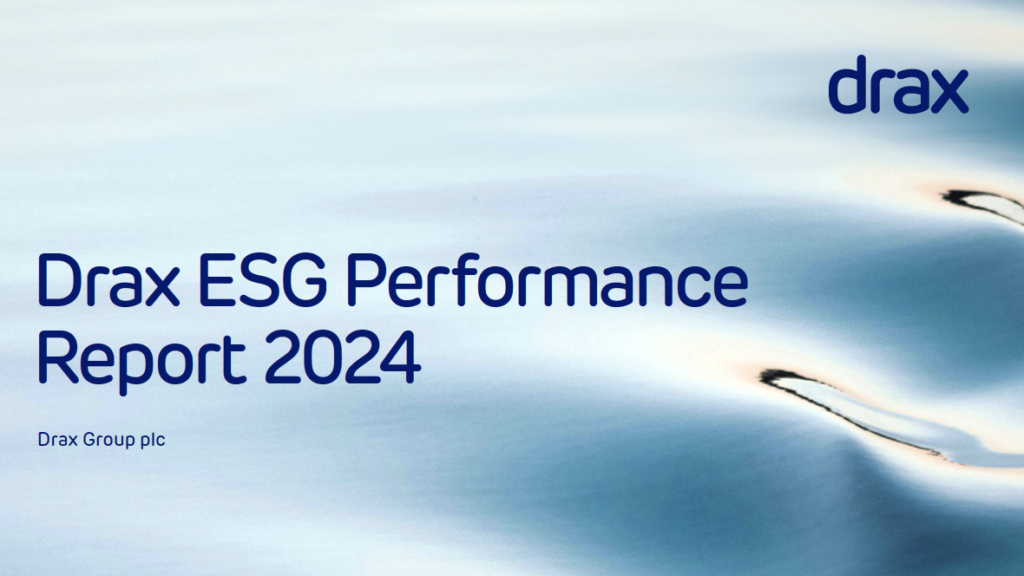 ESG Performance Report - Drax Global
