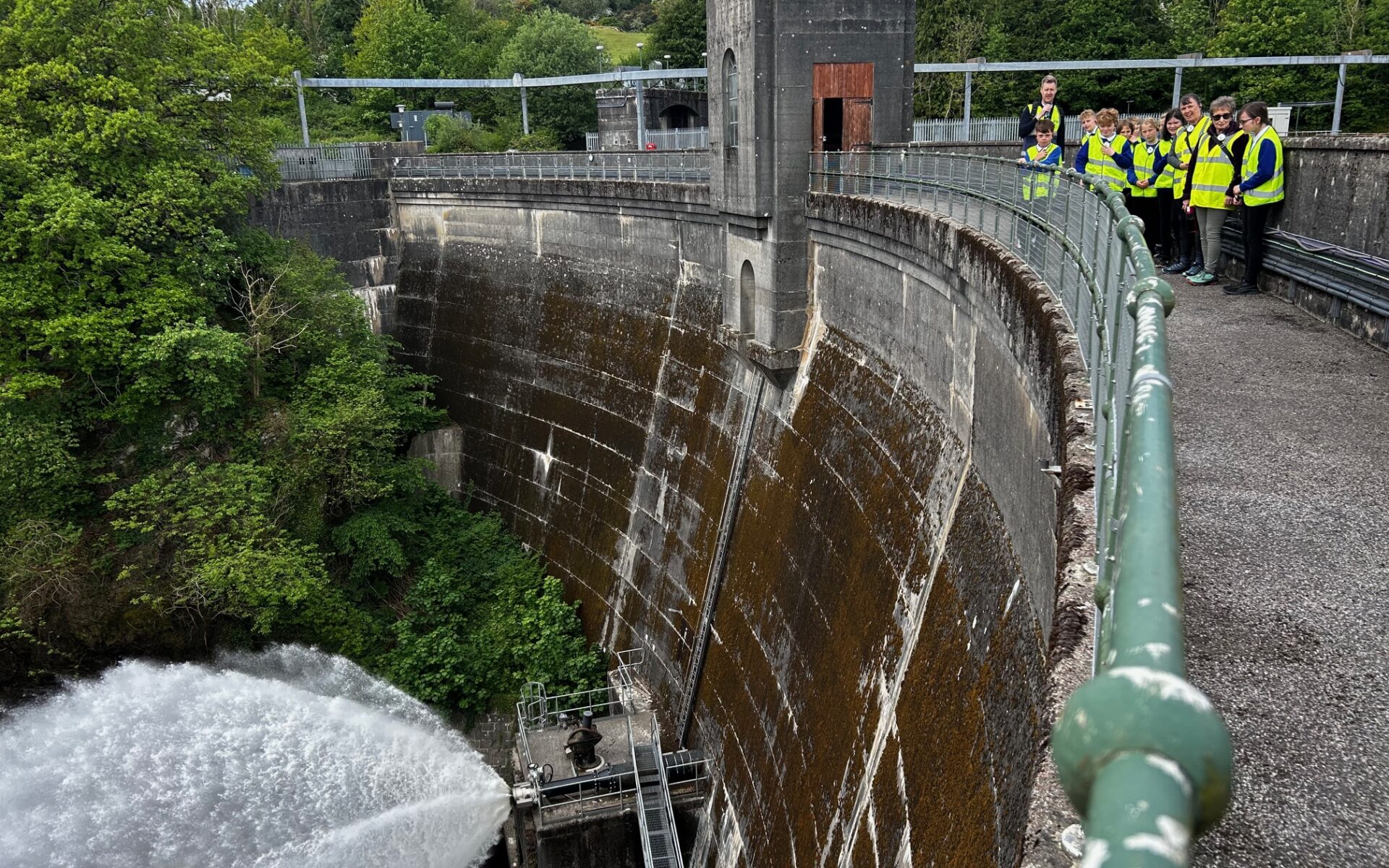 School tours return to historic Galloway Hydro Power Station - Drax Global