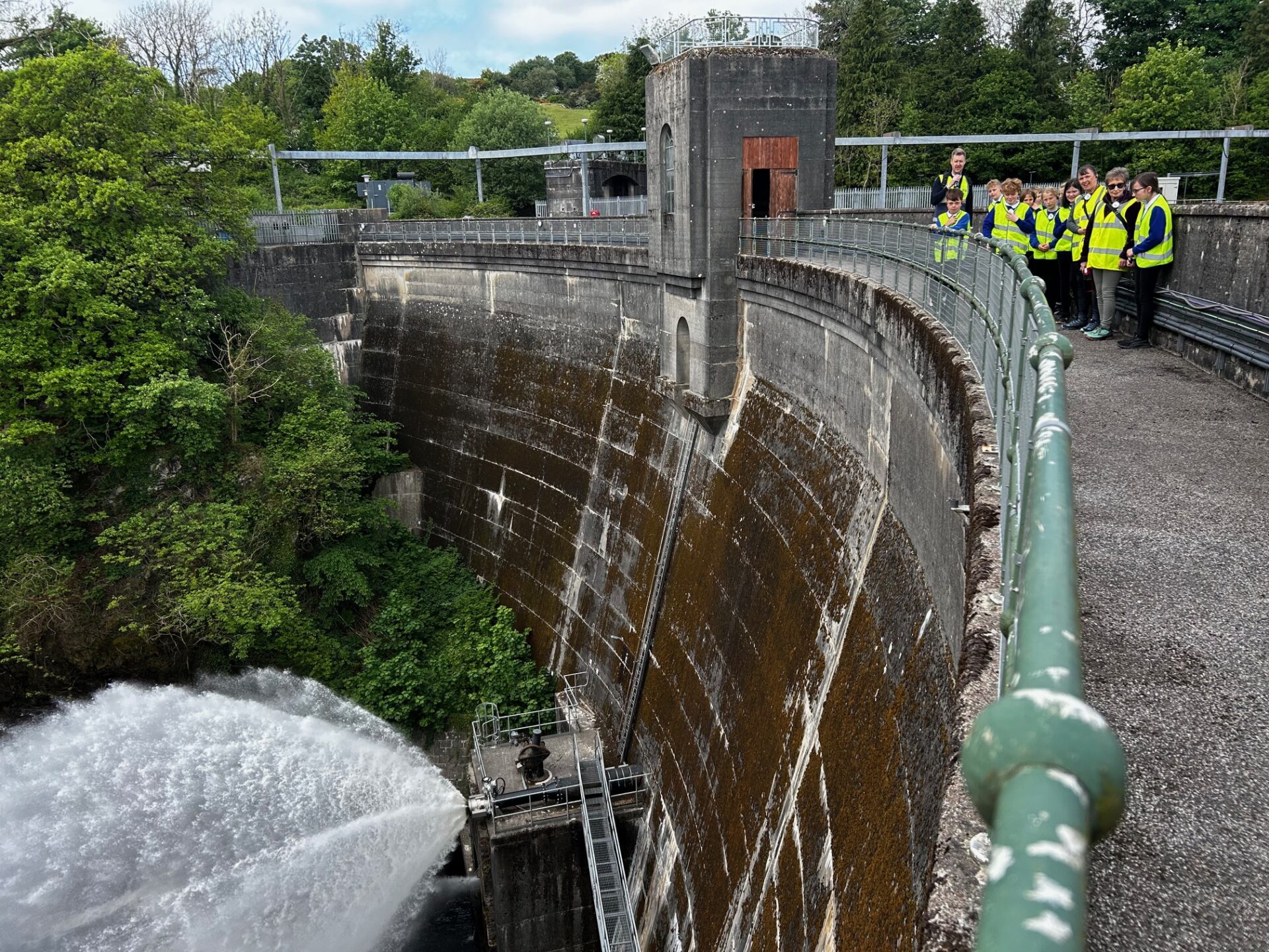 School tours return to historic Galloway Hydro Power Station - Drax Global